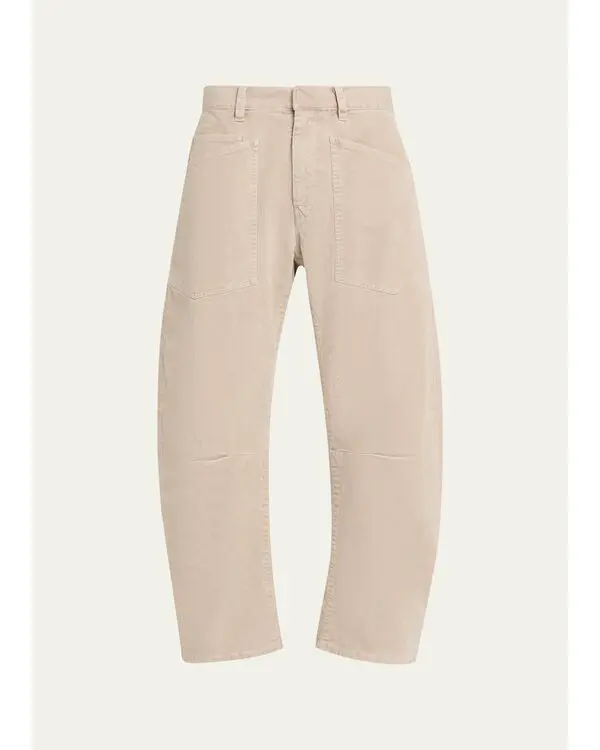 NILI LOTAN Shon Wide-leg Full Length Pants - Travertine