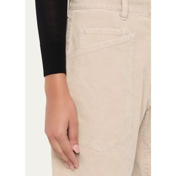 NILI LOTAN Shon Wide-leg Full Length Pants - Travertine