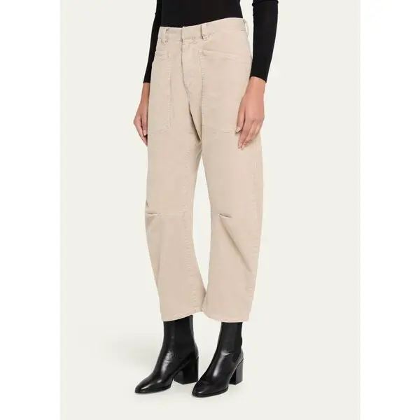 NILI LOTAN Shon Wide-leg Full Length Pants - Travertine