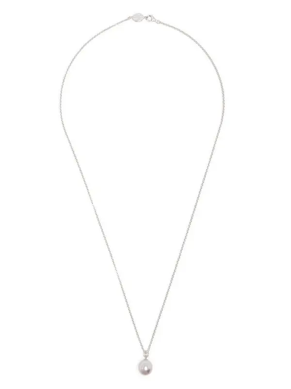DOWER & HALL Pearl Pendant Necklace
