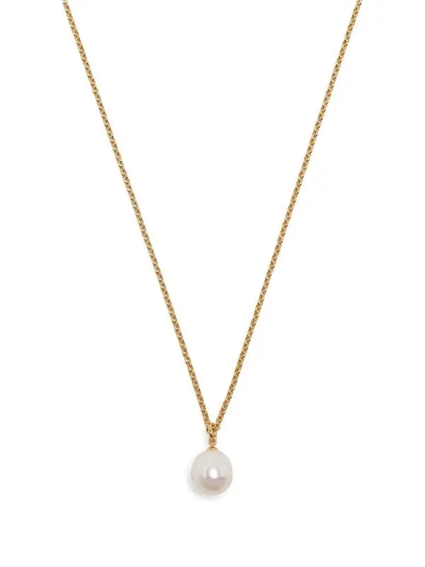 DOWER & HALL Pearl Pendant Necklace