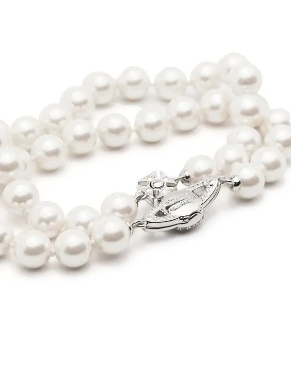 VIVIENNE WESTWOOD Orb Faux-pearl Bracelet