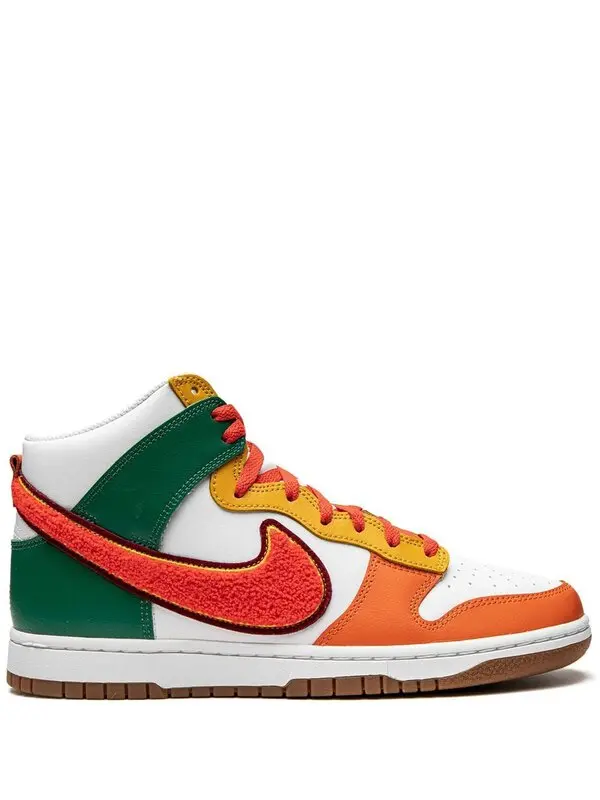 Nike Dunk Hi Retro Sneakers - Orange