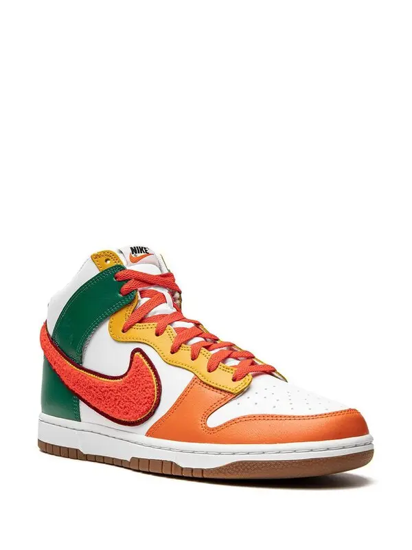 Nike Dunk Hi Retro Sneakers - Orange