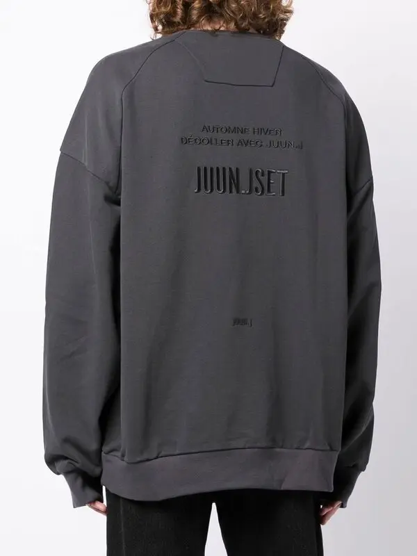 JUUN.J Logo-print Cotton Sweatshirt