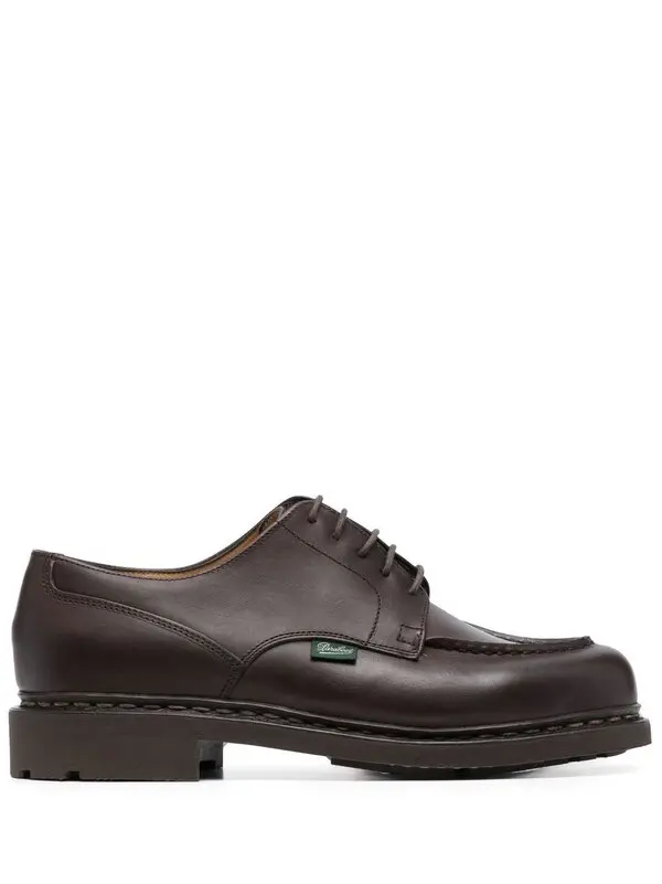 Paraboot Chambord Leather Derby Shoes - Brown