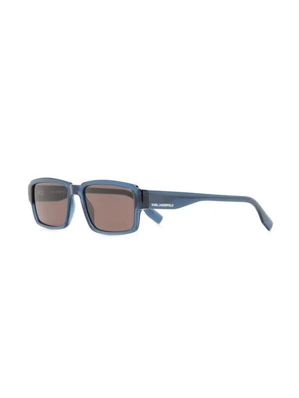 Karl Lagerfeld Rectangle-frame Logo Sunglasses