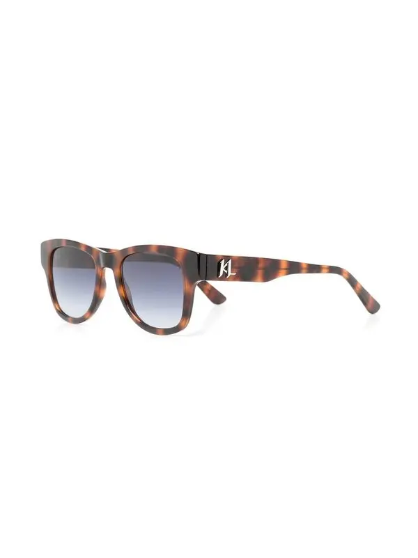 Karl Lagerfeld Logo-plaque Sunglasses