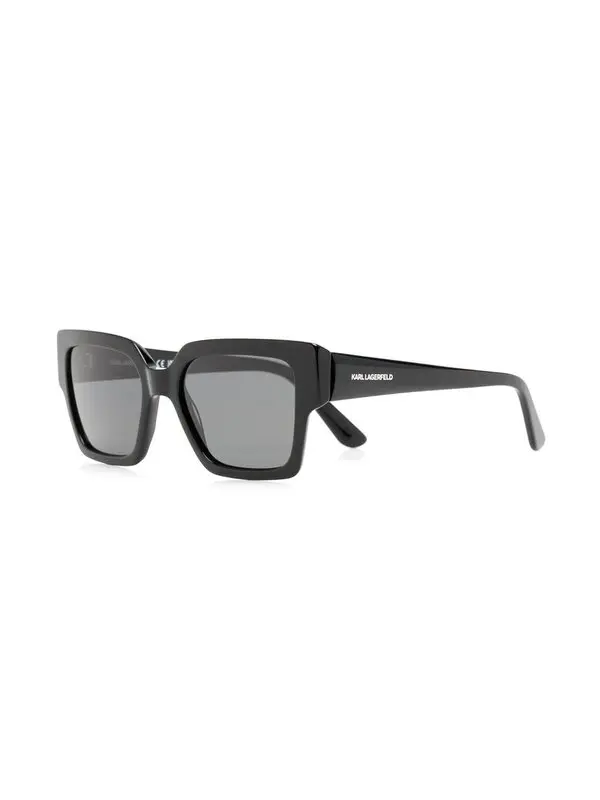 Karl Lagerfeld Logo-print Square-frame Sunglasses