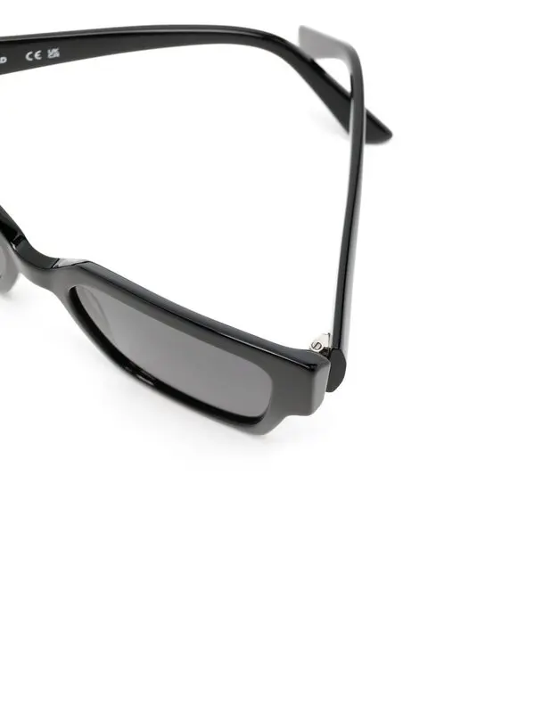 Karl Lagerfeld Logo-print Square-frame Sunglasses
