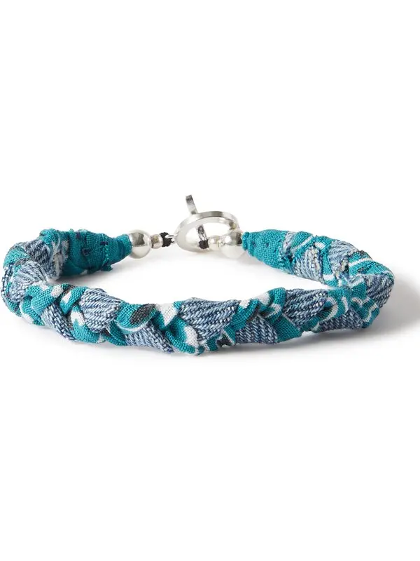 MIKIA Bandana Cotton Braided Bracelet