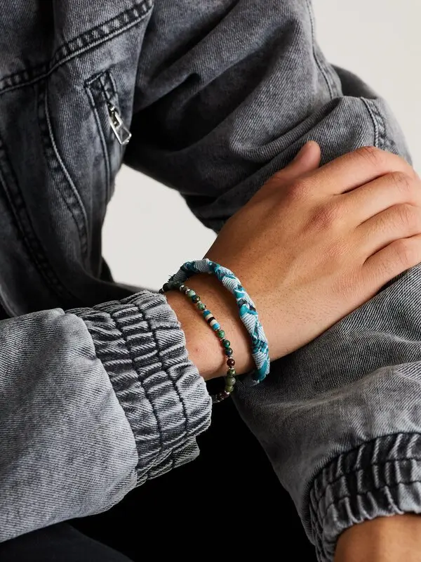 MIKIA Bandana Cotton Braided Bracelet