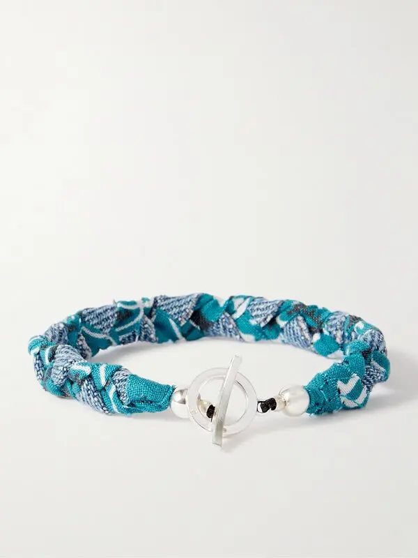MIKIA Bandana Cotton Braided Bracelet