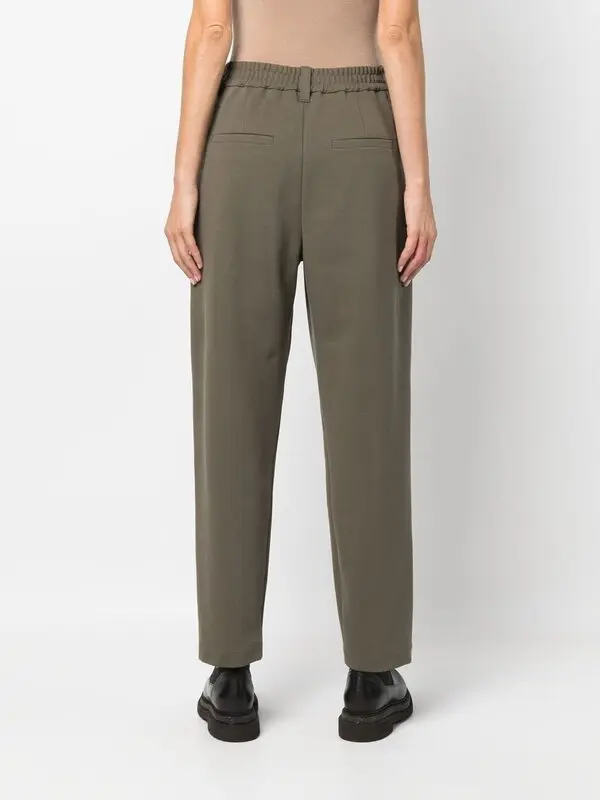 Brunello Cucinelli Tapered-leg Pleated Trousers
