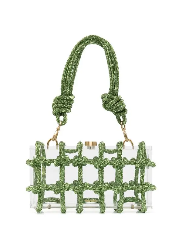 Cult Gaia Bess Transparent Shoulder Bag