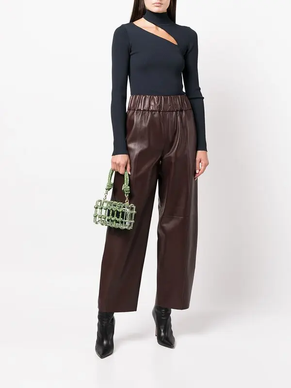 Cult Gaia Bess Transparent Shoulder Bag