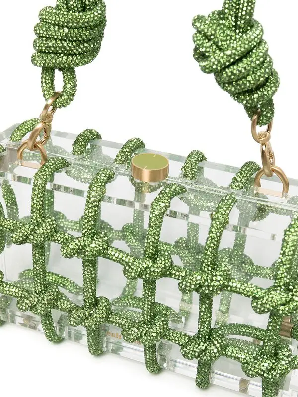 Cult Gaia Bess Transparent Shoulder Bag