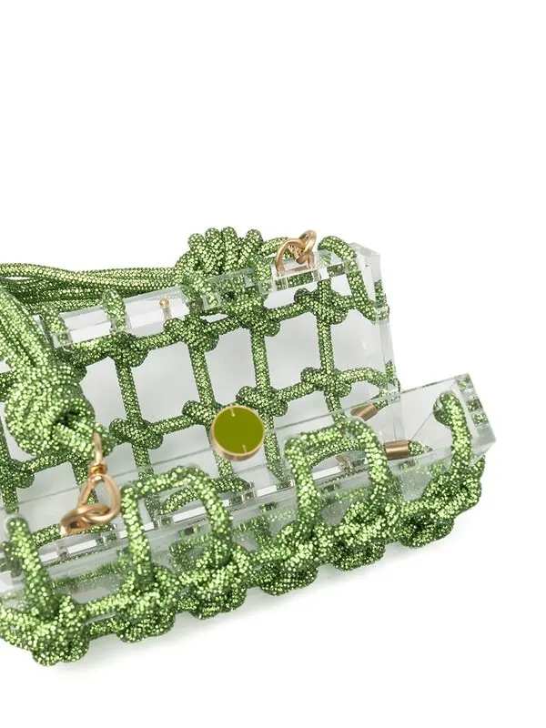 Cult Gaia Bess Transparent Shoulder Bag