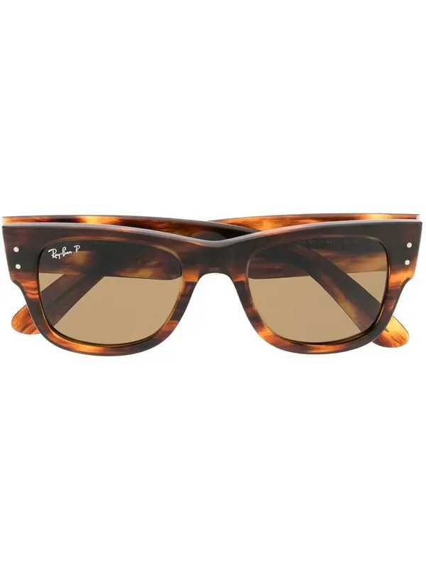 Ray-ban Rectangle-frame Sunglasses - Brown