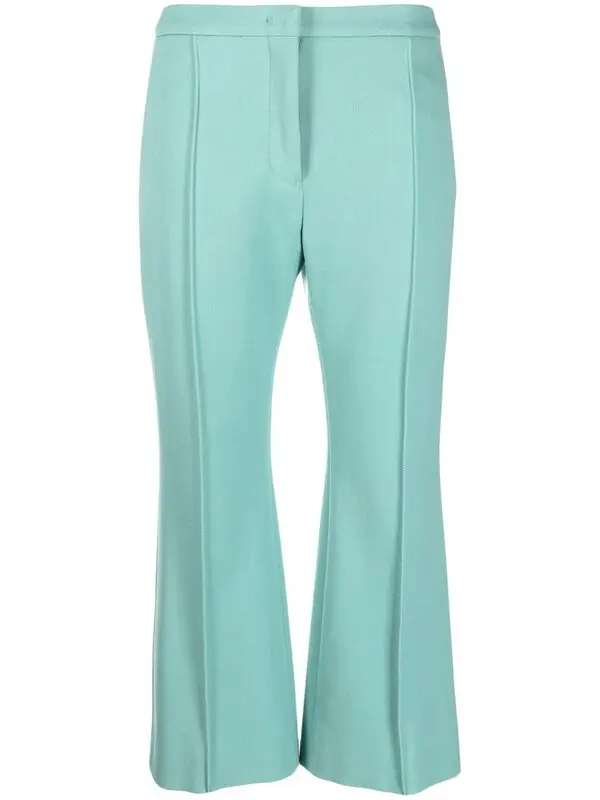 JIL SANDER Mid-rise Cropped Trousers