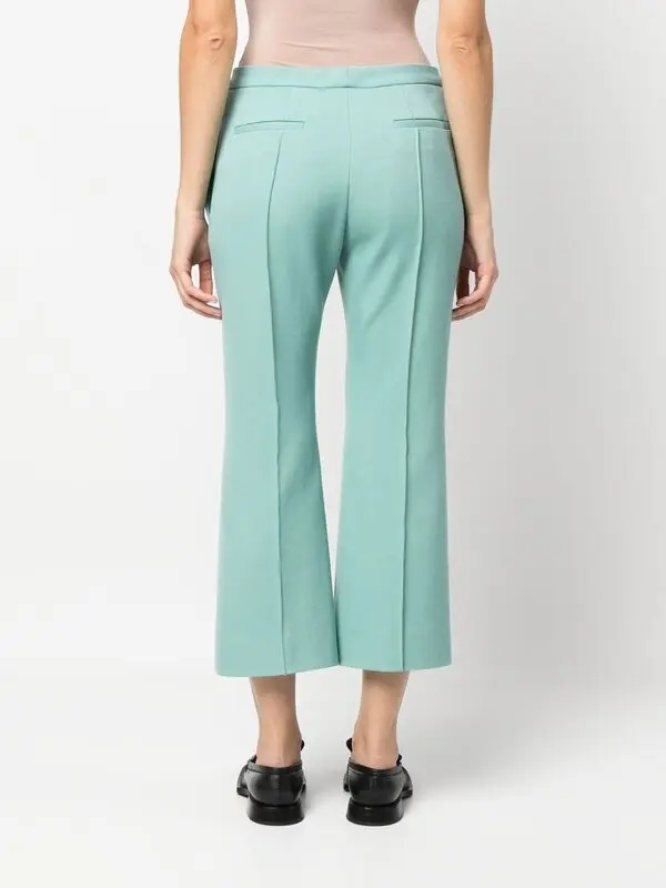 JIL SANDER Mid-rise Cropped Trousers