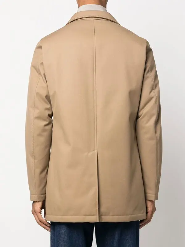 Herno Quilted Double-breasted Coat