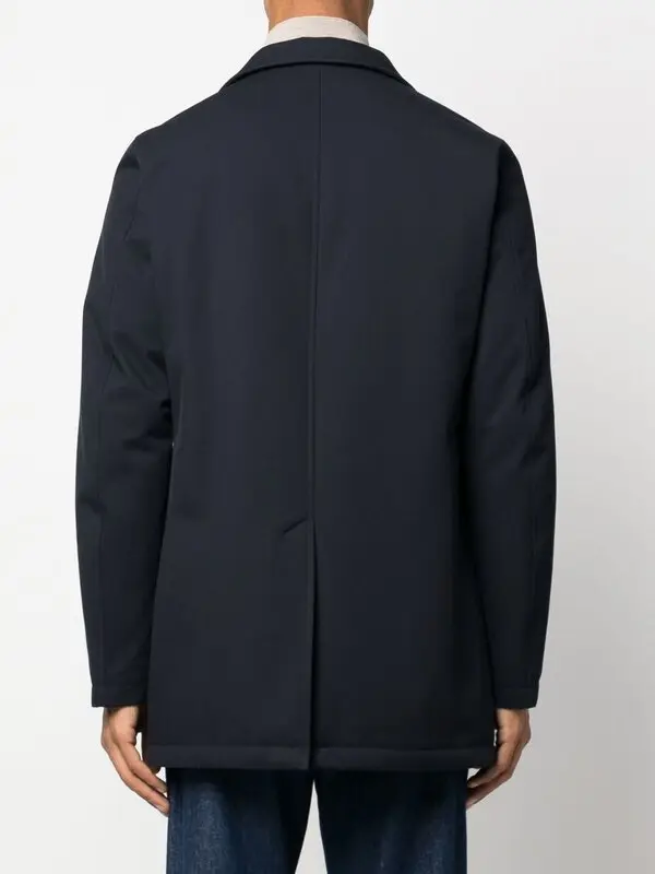 Herno Quilted Double-breasted Coat