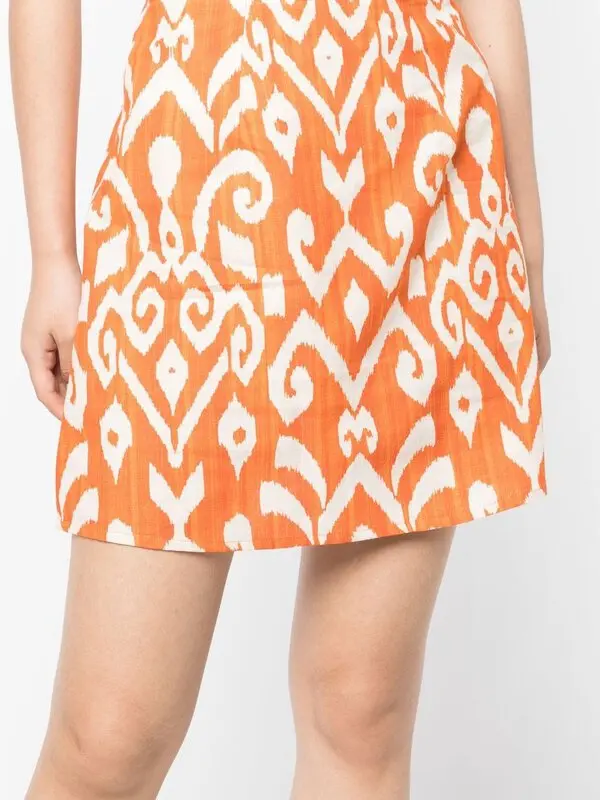 BAMBAH Geometric Mini Skirt