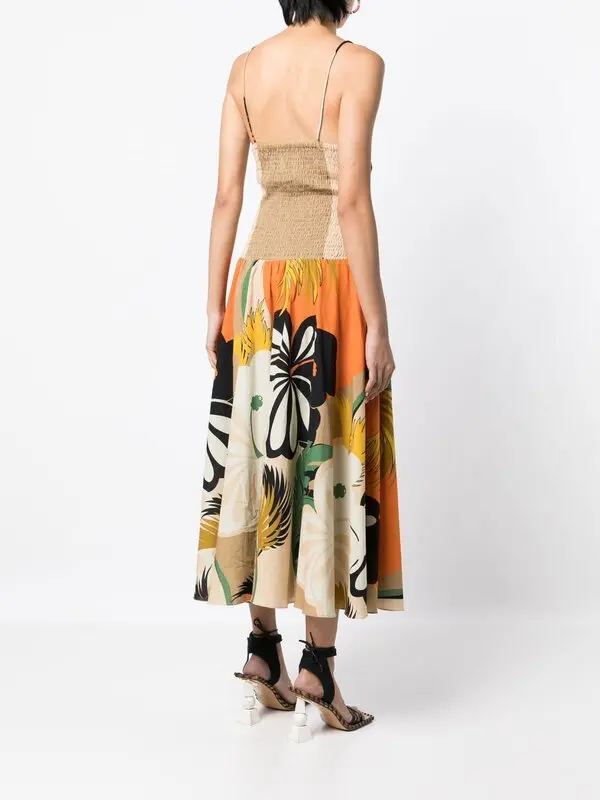 BAMBAH Amazonia Mix-print Dress