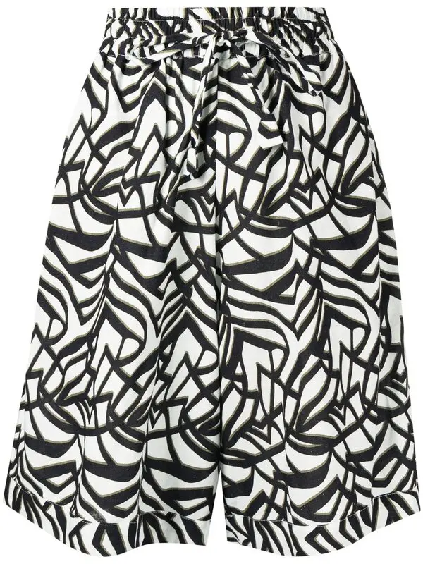 BAMBAH Geometric-print Bermuda Shorts