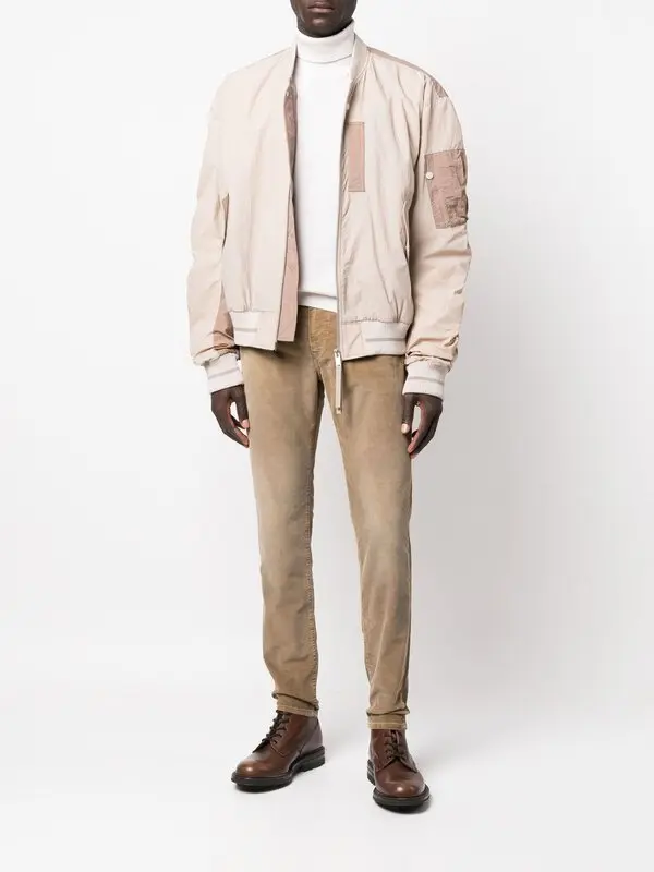 DIESEL® Tapered Bleach-wash Corduroy Jeans