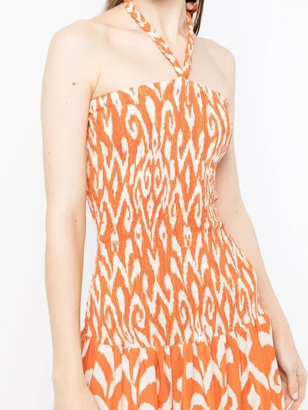 BAMBAH Linden Halterneck Midi Dress