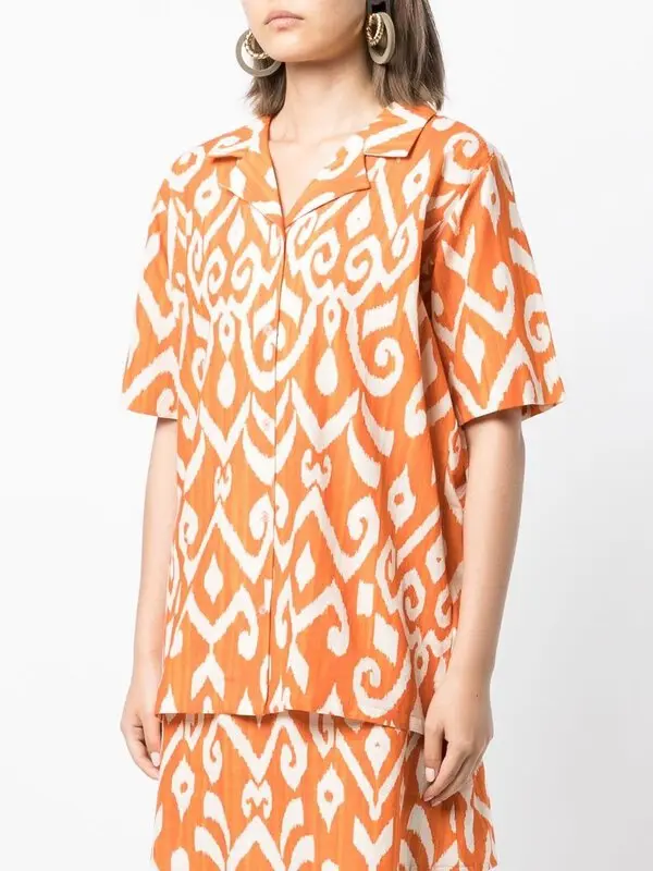 BAMBAH Geometric Print Shirt