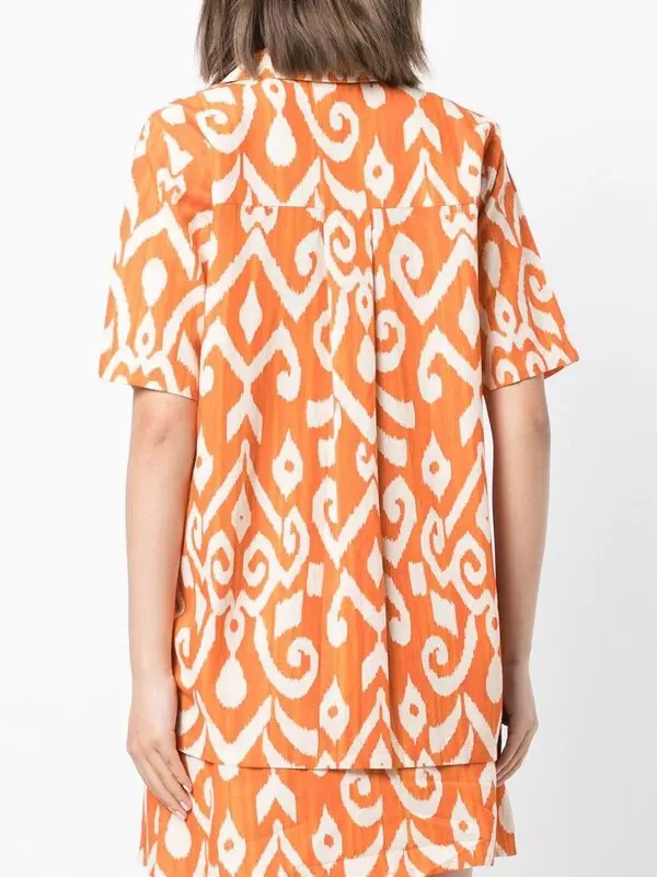 BAMBAH Geometric Print Shirt