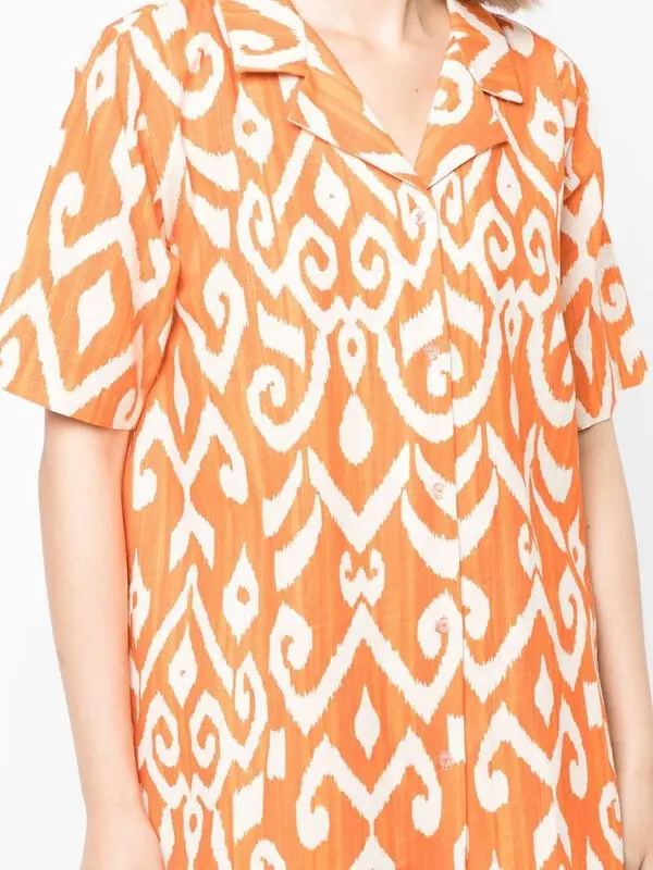 BAMBAH Geometric Print Shirt