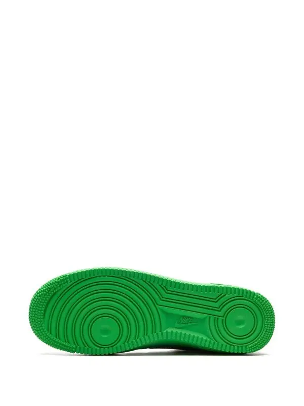 Nike X Off White Air Force 1 Low Brooklyn Sneakers - Green