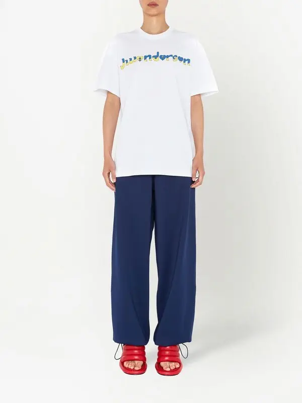 JW Anderson X Run Hany Logo-print T-shirt
