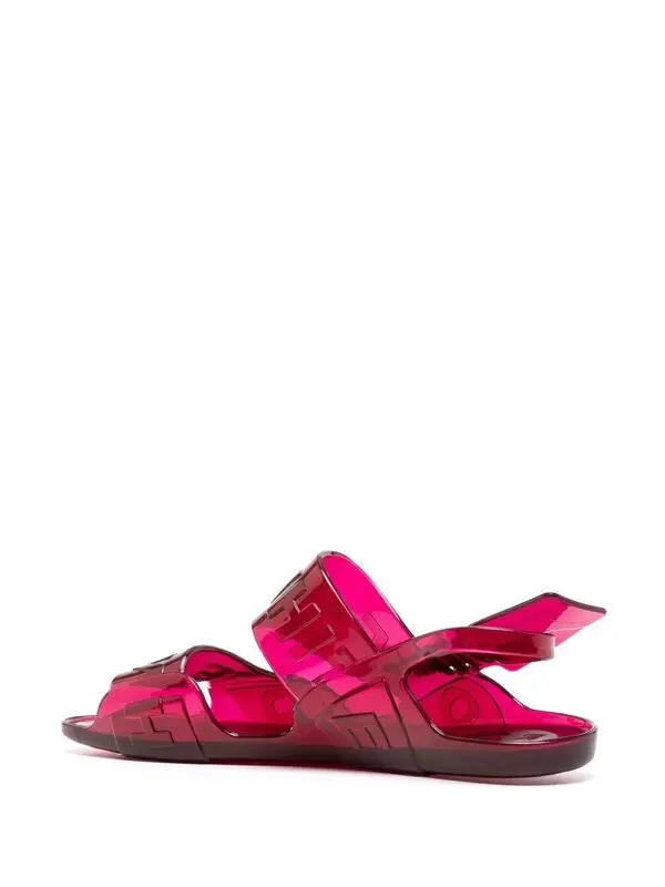 Off-White Debossed-logo Slingback Sandals