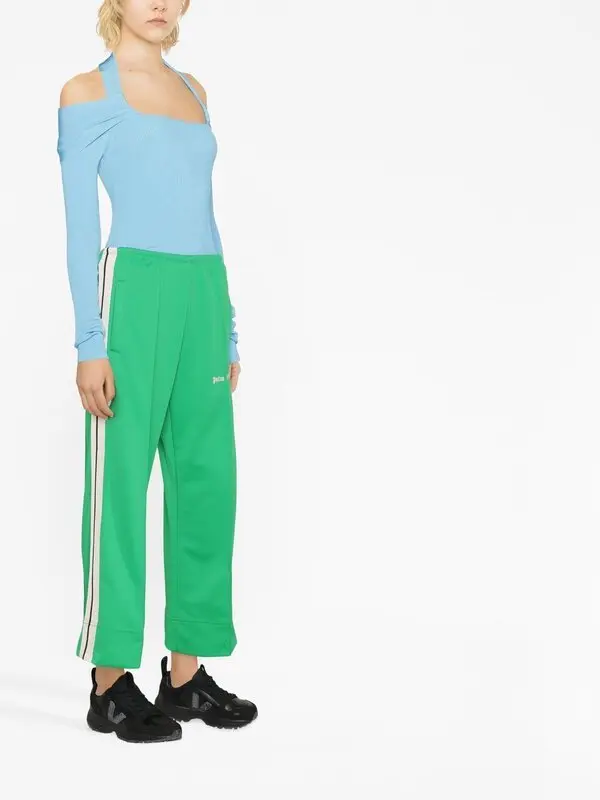 Palm Angels Logo Print Track Pants