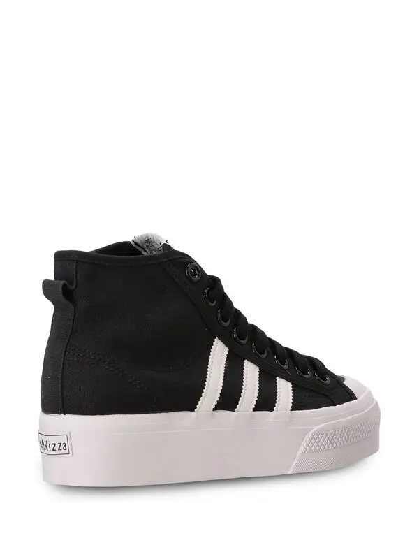 Adidas Nizza Platform Mid-top Sneakers - Black
