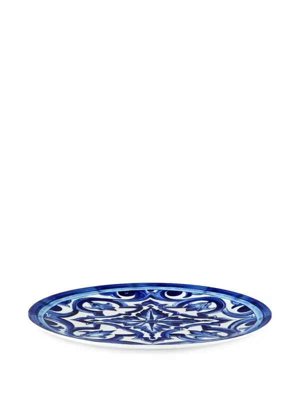 Dolce & Gabbana Blu Mediterraneo Porcelain Charger Plate