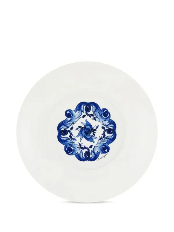Dolce & Gabbana Blu Mediterraneo Porcelain Charger Plate