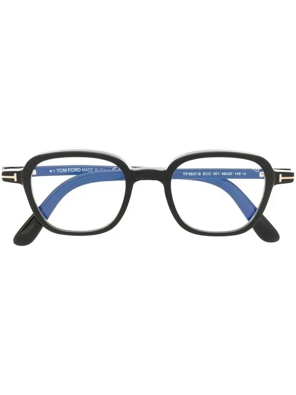 TOM FORD Square-frame Optical Glasses - Black