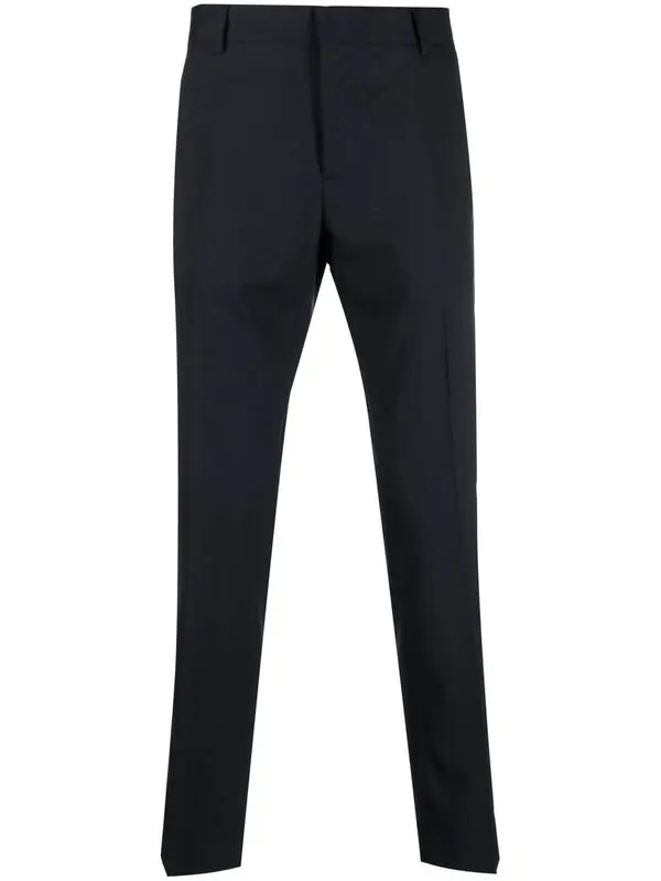 DANIELE ALESSANDRINI Slim-cut Tailored Trousers