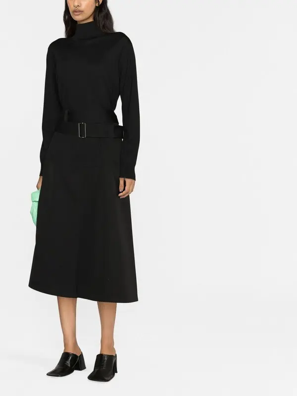 JIL SANDER Roll-neck Wool Jumper