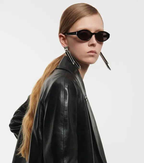 Saint Laurent Oval Sunglasses