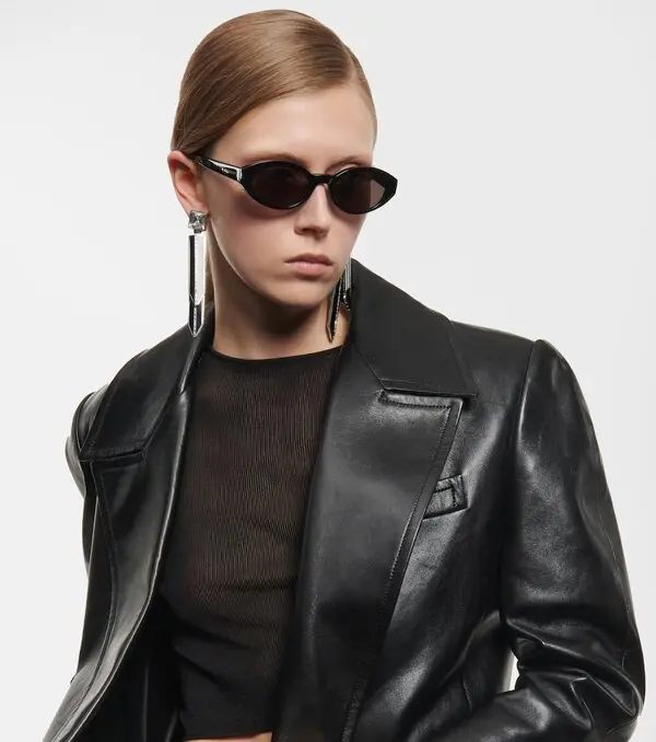 Saint Laurent Oval Sunglasses