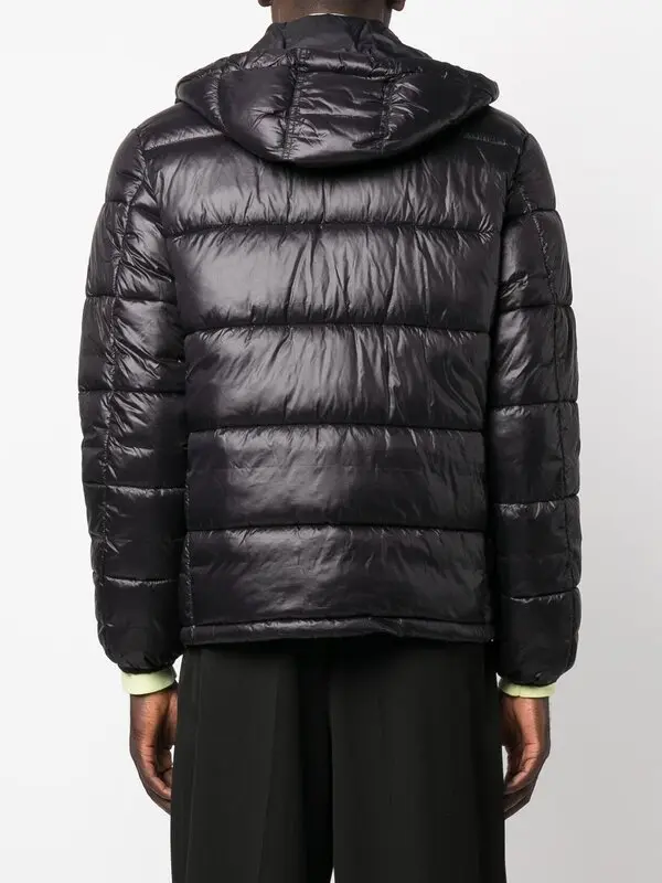 Karl Lagerfeld Logo-patch Hooded Puffer Jacket