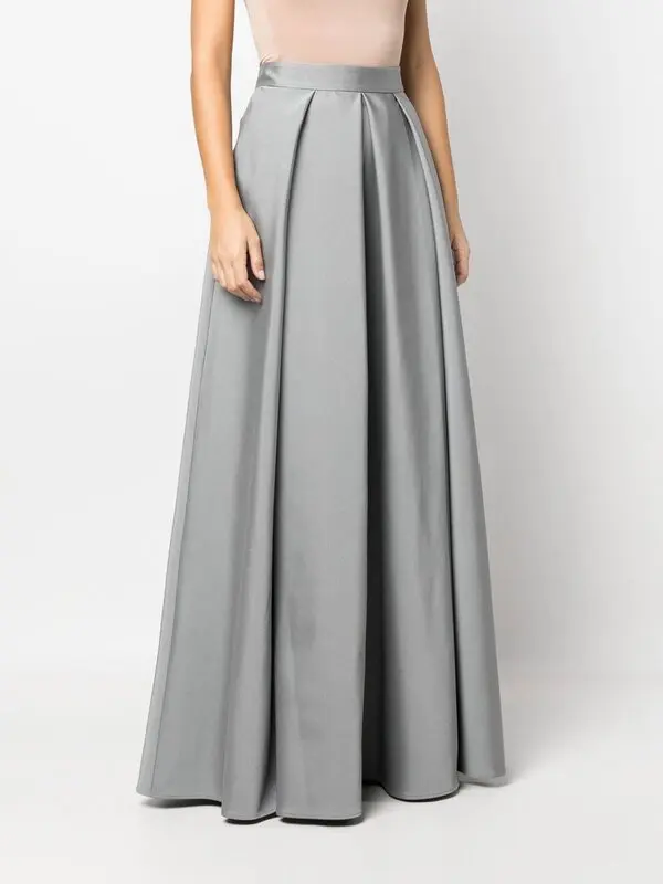 Alberta Ferretti High-waisted A-line Maxi Skirt