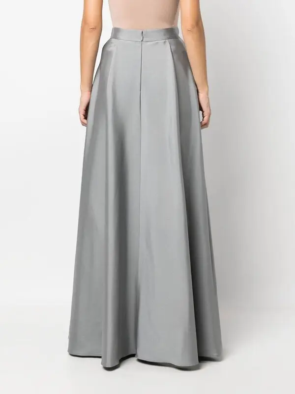 Alberta Ferretti High-waisted A-line Maxi Skirt